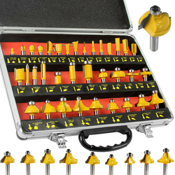 35 delni set rezkarjev v alu kovčku 8mm - Ceneje.si
