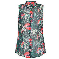 Guess Topi & Bluze SL CLOUIS SHIRT Črna - Ceneje.si