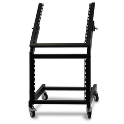 Ibiza DJ PA Rack Stalak Za Montiranje 12 + 9U Mobilni Okvir - Jeftinije.hr