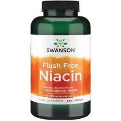 Flush Free Niacin, 500 mg, 240 kapsula, Swanson - Jeftinije.hr