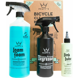 Peaty's Wash Degrease Lubricate Dry Starter Pack 1 L-500 ml-120 ml Bike-Čišćenje i održavanje ...