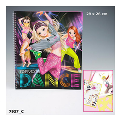 TOP MODEL pobarvanka Dance - Ceneje.si