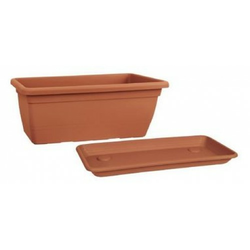 PVC ZUNANJE KORITO TERASNO ANTHEA 100 CM - Ceneje.si