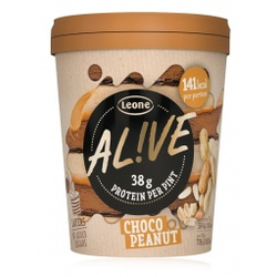 Proteinski sladoled v lončku, čokolada - arašidi, Alive, 480 ml - Ceneje.si