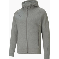 Majica s kapuljačom Puma teamCUP Casuals Hooded Jkt - Jeftinije.hr