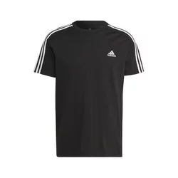Adidas Majice črna S Essentials Single Jersey 3-stripes Tee - Ceneje.si