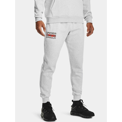 UNDER ARMOUR Sportske hlače ''Rival'', siva melange / tamo siva ...