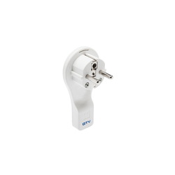 GTV flat plug for cable 16A / 250V, white - Jeftinije.hr