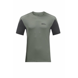 Jack Wolfskin NARROWS T M, muška majica za planinarenje, zelena 1807353 ...