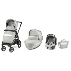 Peg Perego modularni sistem Elite, Book S51, Titanium okvir, Luxe Pure ...