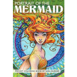 Portrait of the MERMAID Coloring Book - Ceneje.si