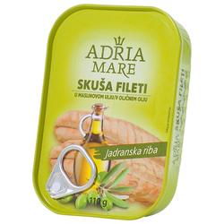Adria Mare Skuša fileti u maslinovom ulju 77 g - Jeftinije.hr