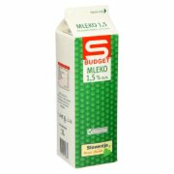 SVEŽE MLEKO 1,5%, S-BUDGET, 1L - Ceneje.si