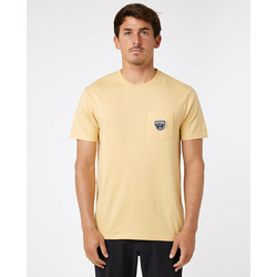 Rip Curl T-Shirt BADGE TEE Washed Yellow - Ceneje.si