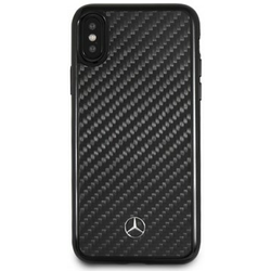 Mercedes - Apple iPhone X Hard Case Dynamic Line Carbon - Black ...