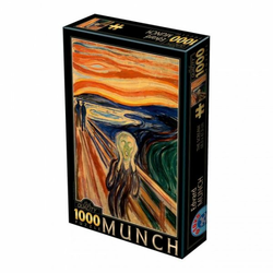D-Toys - Puzzle Munch: Vrisak - 1 000 dijelova - Jeftinije.hr