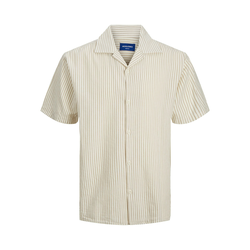 JACK & JONES Košulja ''BELIZE'', tamno bež / bijela - Jeftinije.hr