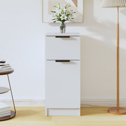vidaXL Komode bijele 30 x 30 x 70 cm od konstruiranog drva - Jeftinije.hr