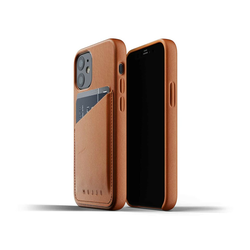 MUJJO Full Leather Wallet Case for iPhone 12 mini - Tan (MUJJO-CL-014 ...