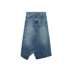 MANGO Suknja ''Zendaya'', plavi traper - Jeftinije.hr