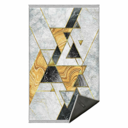 Crno-bijeli perivi tepih 120x180 cm – Mila Home - Jeftinije.hr