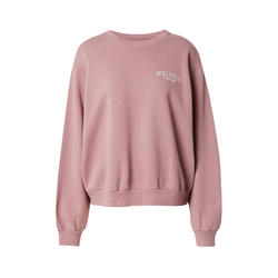 HOLLISTER Sweater majica, rosé / bijela - Jeftinije.hr