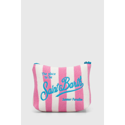 Kozmetična torbica MC2 Saint Barth roza barva - Ceneje.si