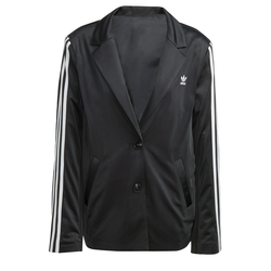 Sako adidas Originals boja: crna, jednoredno zakopčavanje - Jeftinije.hr