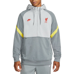 NIKE Sportska sweater majica ''FC Liverpool'', svijetlosiva / tamo siva ...