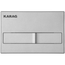 KARAG WC tipka Carina krom mat, T110002 - Ceneje.si