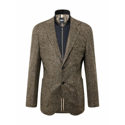 BOSS Black Sako ''C-Jaye-J-Bib'', svijetlobež / svijetlosiva / crna ...