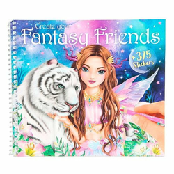 Top Model Pobarvanka | Ustvari svoje fantasy prijatelje, 375 nalepk ...