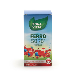 ZONA VITAL FERROSORB KAPSULE A 30 - Jeftinije.hr