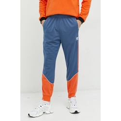 ADIDAS ORIGINALS Hlače, plava / narančasta / bijela - Jeftinije.hr