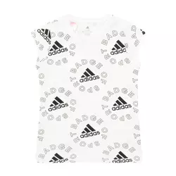 adidas G LOGO T ESS, maja o.kr, bela HF1832 - Ceneje.si