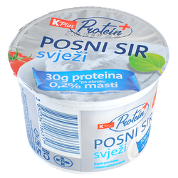 K Plus Protein Posni sir svježi 250 g - Jeftinije.hr