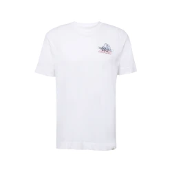 GARCIA Majica, morsko plava / svijetloplava / rosé / bijela - Jeftinije.hr