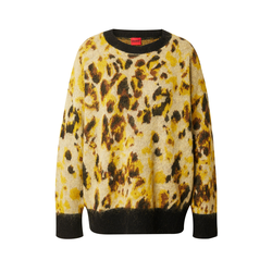 HUGO Pulover ''Sidimmery'', bež / smeđa / žuta / crna - Jeftinije.hr