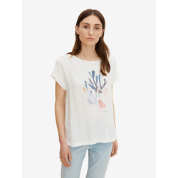 Tom Tailor Majica 596775 bijela - Jeftinije.hr