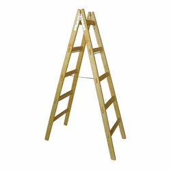 Lestve lesene 5 stopnic - Ceneje.si
