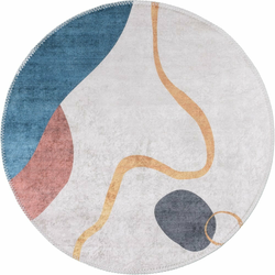 Pralna okrogla preproga o 120 cm Yuvarlak – Vitaus - Ceneje.si