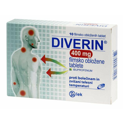 DIVERIN 400mg, 10 tablet - Ceneje.si