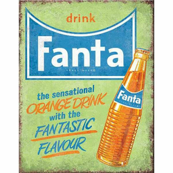 Desperate Okrasna tabla Fanta, the sensational orange drink - Ceneje.si