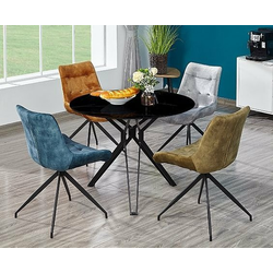 Okrugli blagovaonski stol Randy - mramor - Jeftinije.hr