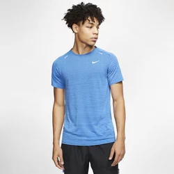Nike M NK TECHKNIT ULTRA SS, moška tekaška majica, modra CJ5344 - Ceneje.si