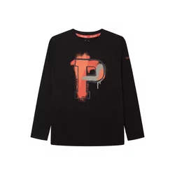 Pepe Jeans Majica ''Robin'', tamo siva / koraljna / crna - Jeftinije.hr