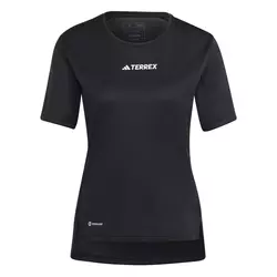 adidas W MT TEE, ženska majica za planinarenje, crna HM4041 - Jeftinije.hr
