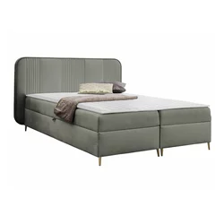 Boxspring krevet Baltimore 196 (Magic Velvet 2217) Boxspring, Jednostruki, Siva, 120x200 ...