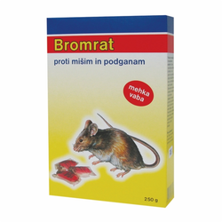 RODENTICID BROMRAT MEHKA VABA 250 G - Ceneje.si