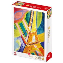 Puzzle Deico Games od 1000 dijelova - Eiffelov toranj - Jeftinije.hr